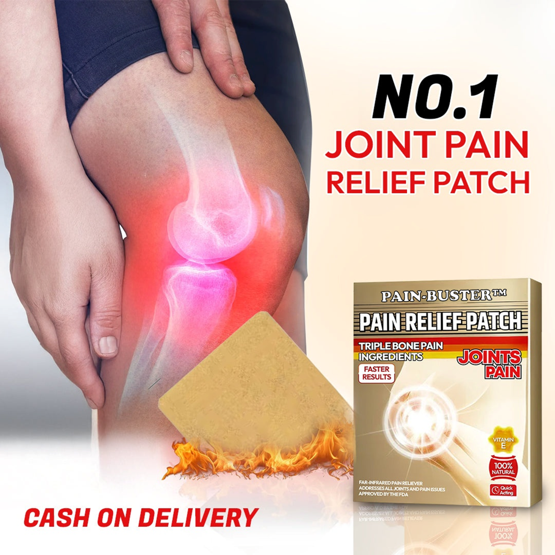 Pain-Buster™ Pain Relief Patch | 🔥Pack of 6 Patches🔥 – maviglow